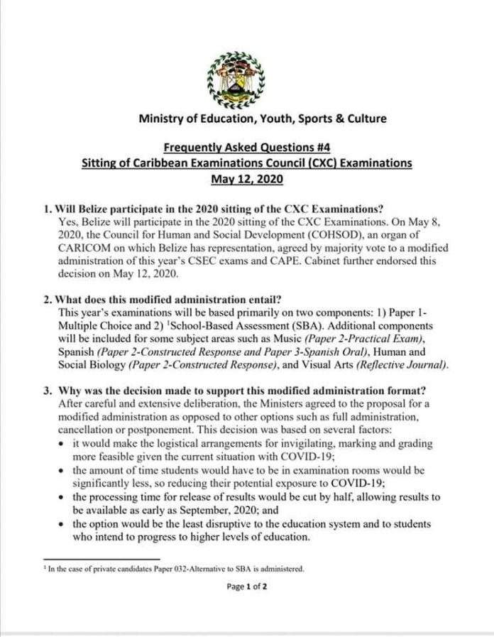 Update on CXC - MyBelize.Net